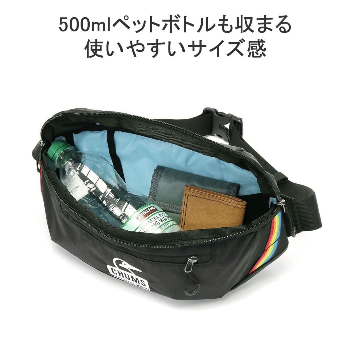 日本正規品】CHUMS チャムス Spring Dale Medium Waist Pack 日本正規品】CHUMS チャムス Spring Dale Medium Waist Pack